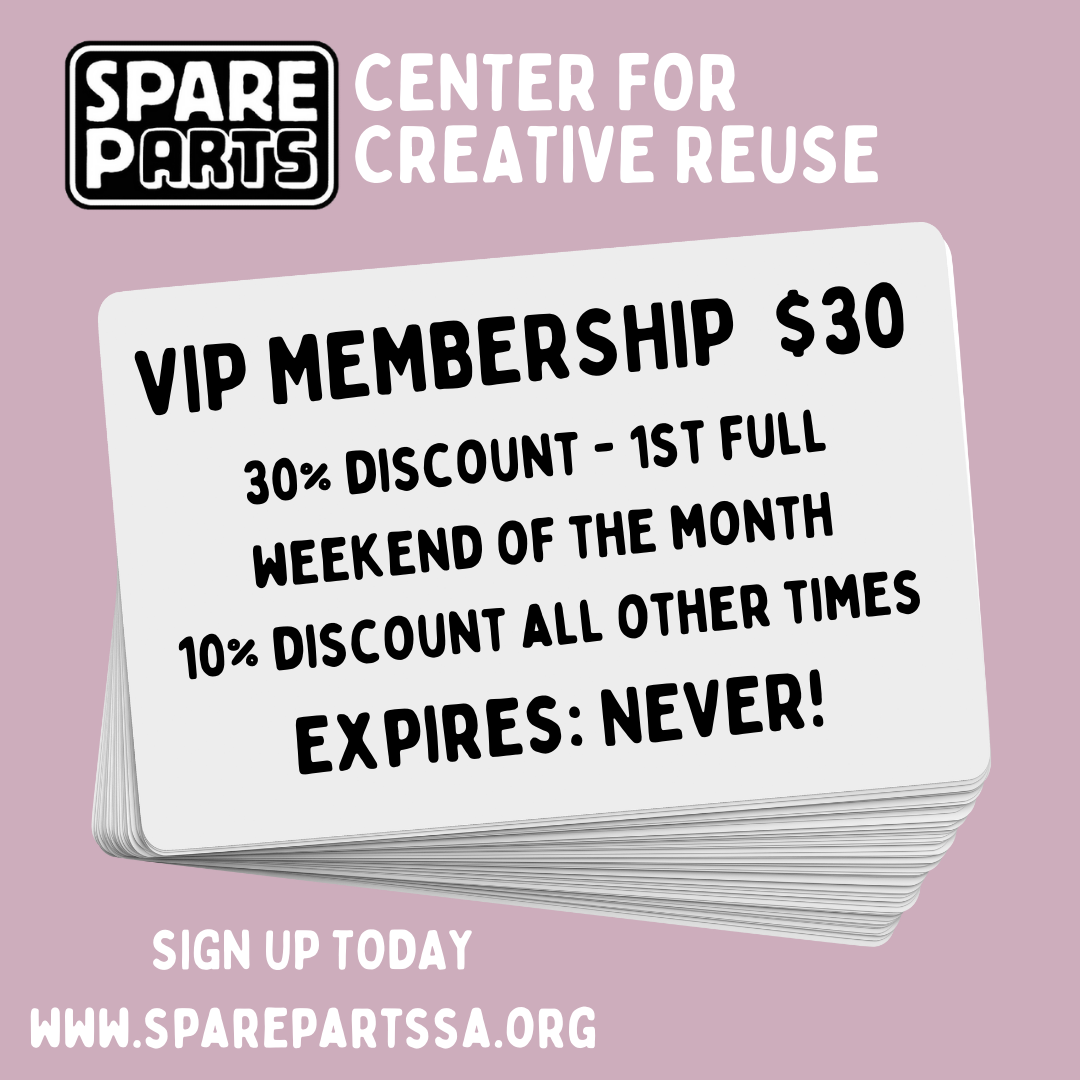 Spare Parts V.I.P. Membership | Spare Parts